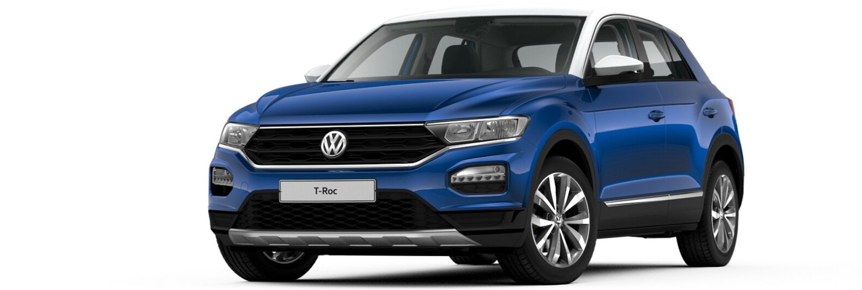 Atlantic blue mit pure white Dach | VW T-Roc Forum – Die ...