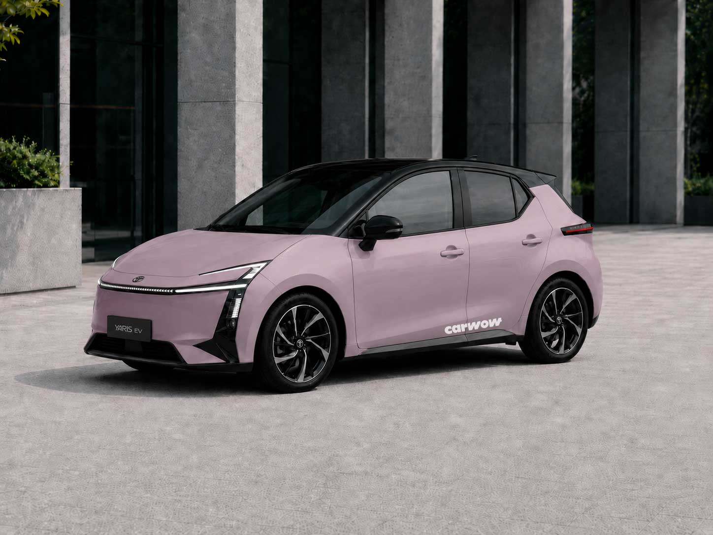 Sieht so der nächste Toyota Yaris aus? Der Kleinwagen wird elektrisch ...